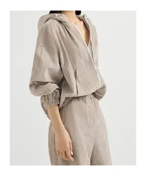 Brunello Cucinelli Corduroy Zip-up Hoodie