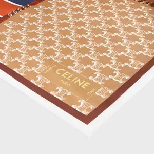 Celine Square In Silk Twill
