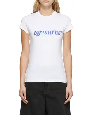 Off-White Crewneck Logo T-shirt - White