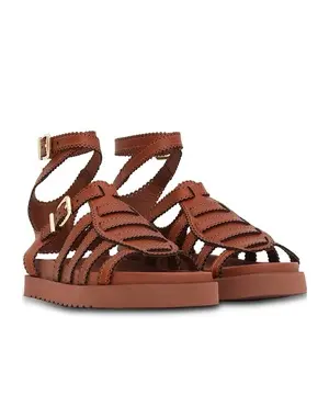 Zimmermann Goldie Sandals - Walnut