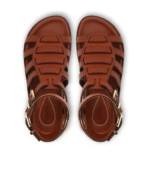 Zimmermann Goldie Sandals - Walnut