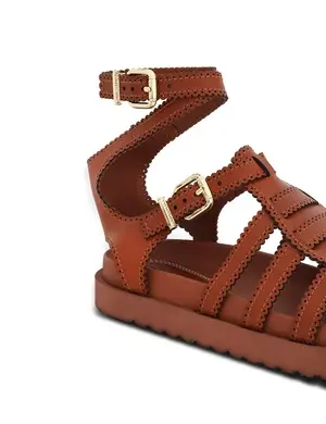 Zimmermann Goldie Sandals - Walnut