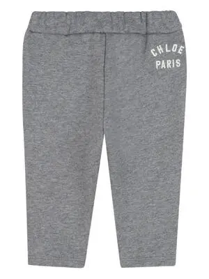 Chloé Logo Embroidered Track Pants