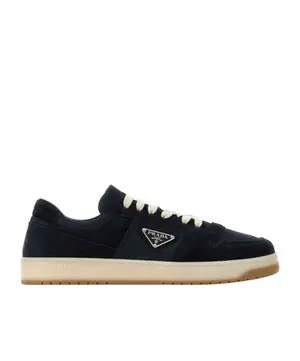 Prada Downtown Lace-up Sneakers - Black