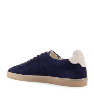 Brunello Cucinelli Low Top Lace-up Sneakers - Blue