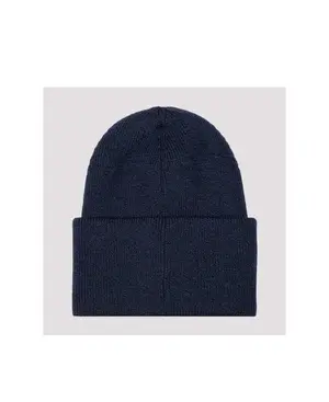Canada Goose Logo Patch Beanie - Black
