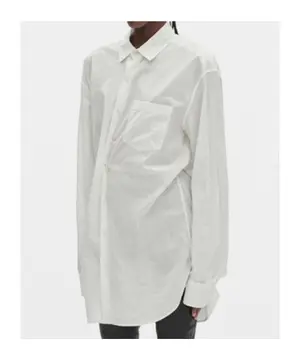 ANN DEMEULEMEESTER Elisabeth Pocket Shirt - White