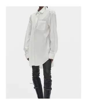 ANN DEMEULEMEESTER Elisabeth Pocket Shirt - White