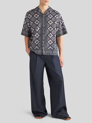 Etro Abstract Print Short-sleeved Shirt