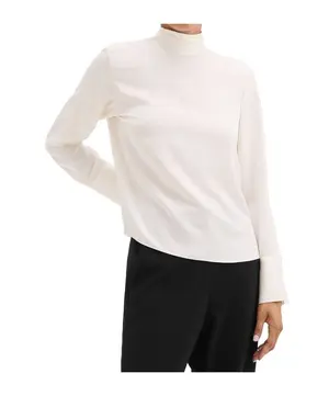 Theory Tie Neck Blouses