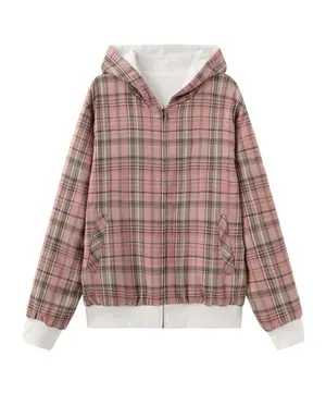 Marissa Chiara Long-sleeved Zip-up Hooded Sweatshirt