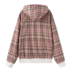 Marissa Chiara Long-sleeved Zip-up Hooded Sweatshirt