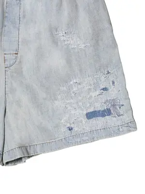 Acne Studios Distressed Denim Shorts