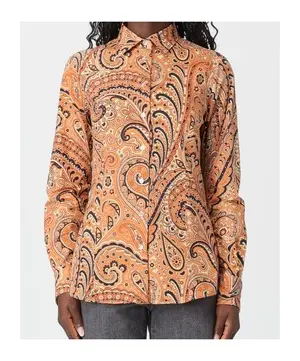 Etro Printed Long Sleeve Shirt