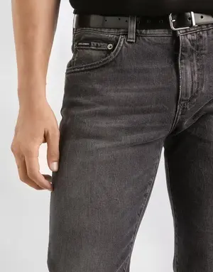 Dolce & Gabbana Slim Fit Jeans - Black