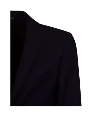 TONELLO Mirror Lapel Single-breasted Jacket - Black