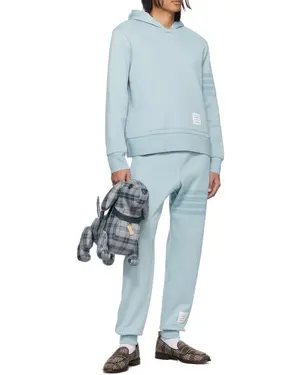 Thom Browne 4-bar Stripe Hoodie - Light Blue