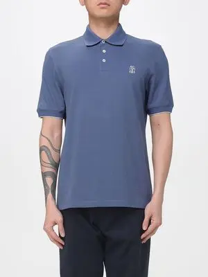 Brunello Cucinelli Logo Detailed Short-sleeved Polo Shirt