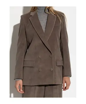 Officine Générale Double-breasted Corduroy Jacket