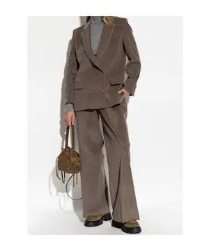 Officine Générale Double-breasted Corduroy Jacket