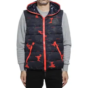 HYDROGEN Camouflage Hooded Down Vest