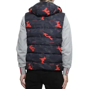 HYDROGEN Camouflage Hooded Down Vest