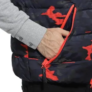 HYDROGEN Camouflage Hooded Down Vest