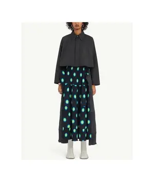 MAISON MARGIELA Cropped Jacket With Raw Hem