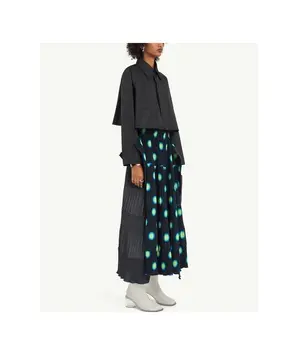 MAISON MARGIELA Cropped Jacket With Raw Hem