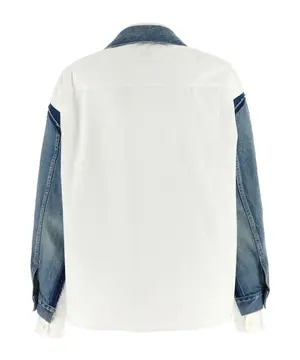 Junya Watanabe X Levi's Panelled Denim Jacket - Blue