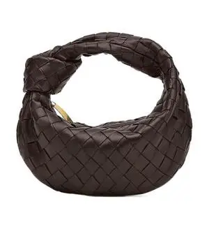 Bottega Veneta Jodie Mini Tote Bag - Fudge Color
