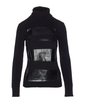 MAISON MARGIELA Ribbed Turtleneck Sweater With Contrast Panels