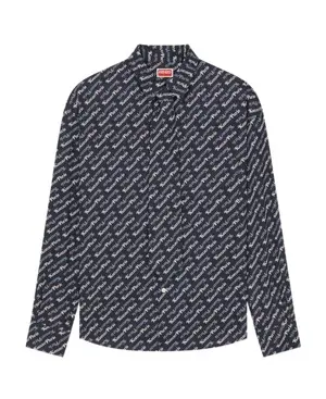 Kenzo By Verdy Allover Logo Printed Shirt