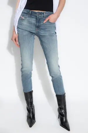 DIESEL® Babhila Straight-leg Jeans - Gray