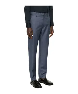 Canali Button Tailored Trousers
