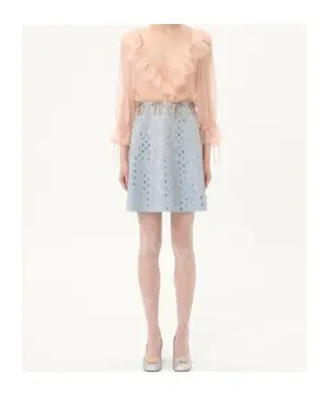 Valentino Garavani Embroidered Crepe Couture Short Dress