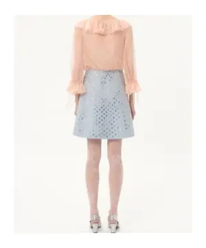 Valentino Garavani Embroidered Crepe Couture Short Dress