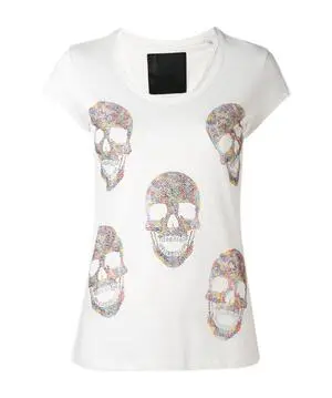Philipp Plein Print T-shirt - White