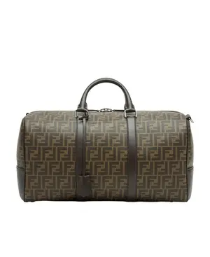 Fendi Ff Medium Duffle Bag - Brown