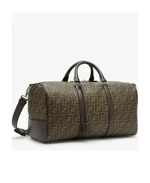 Fendi Ff Medium Duffle Bag - Brown