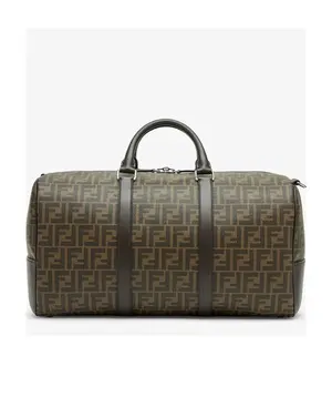 Fendi Ff Medium Duffle Bag - Brown