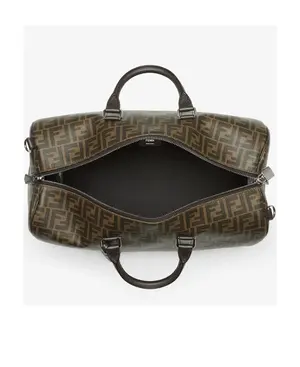 Fendi Ff Medium Duffle Bag - Brown