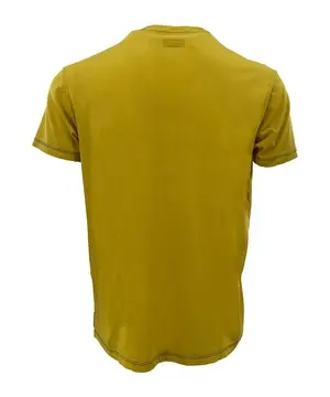 Emporio Armani Crew Neck Short Sleeve T-shirt - Brown