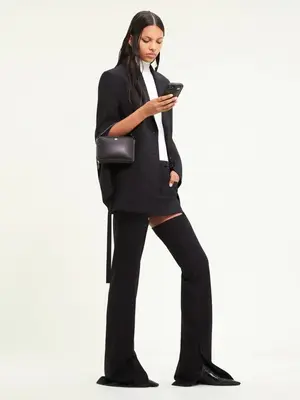 COURREGES Single-breasted Blazer With Removable Straps