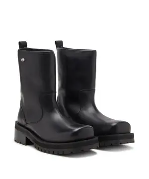 DIESEL® D-texan Square-toe Boots - Black