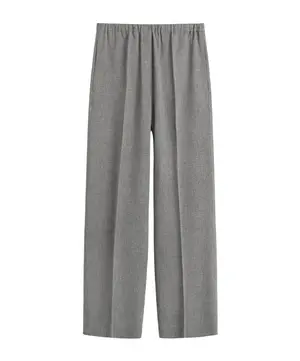 TOTEME Drawstring Straight Leg Trousers