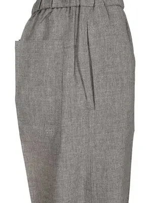 TOTEME Drawstring Straight Leg Trousers