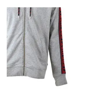 Just Cavalli Logo Tape Zip-up Hoodie