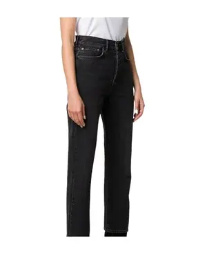 Acne Studios Mece Straight-leg Cropped Jeans