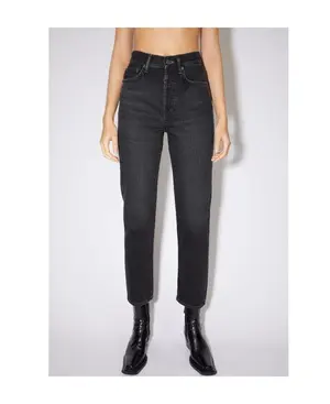 Acne Studios Mece Straight-leg Cropped Jeans